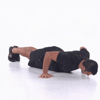 Staggered Push-ups by Davis H. - Exercise How-to - Skimble