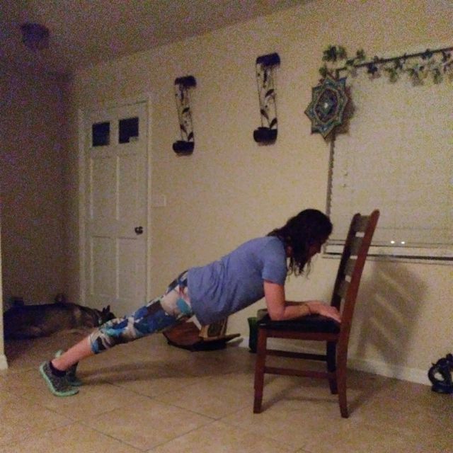 Modified Plank On Bench Or Chair by Marie Perry - Exercise How-to - Skimble