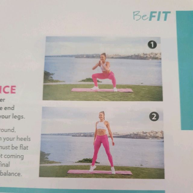 Wide Stance Squat to Toe Balance by Danielle H. - Exercise How-to - Skimble