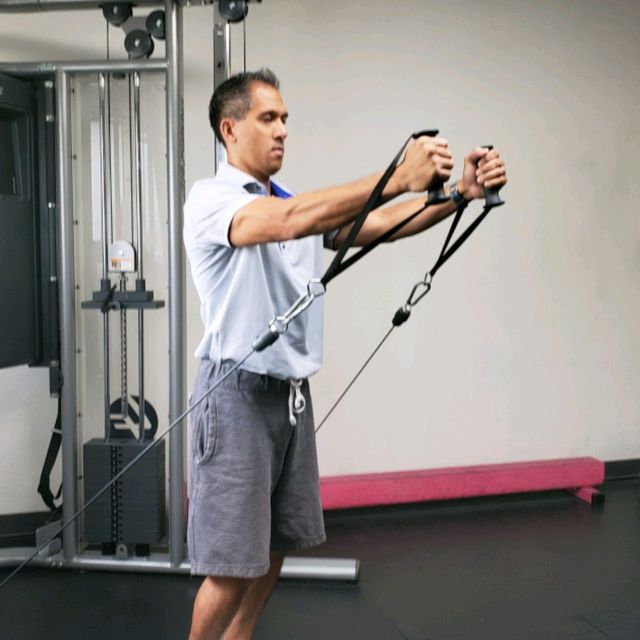 Cable Standing Shoulder Raise And Scaption by Juan Paolo G. - Exercise ...