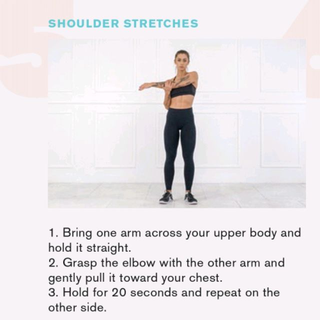 Shoulder Stretch (28 Day) by Lily Rinehart-mann - Exercise How-to - Skimble