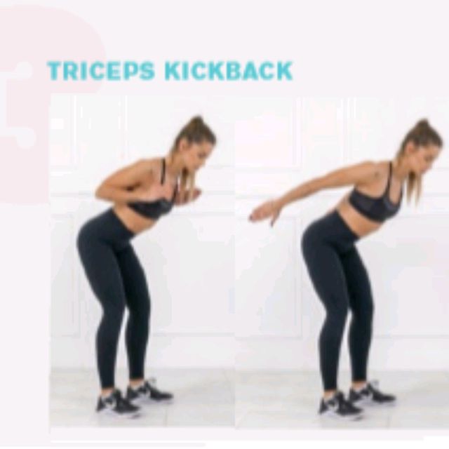 Tricep Kickback by Lily Rinehart-mann - Exercise How-to - Skimble