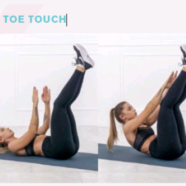 Toe Touch by Lily Rinehart-mann - Exercise How-to - Skimble