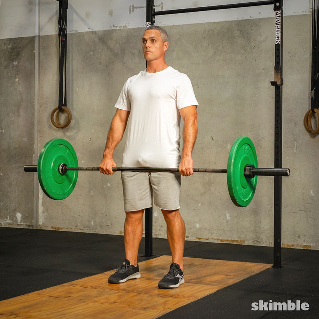 Barbell Bent-Over Rows - Exercise How-to - Skimble