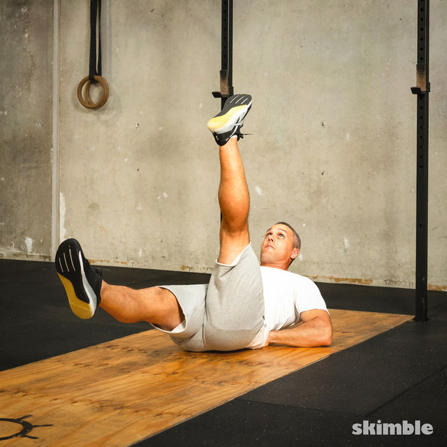 Split Abs - Exercise How-to - Skimble Workout Trainer
