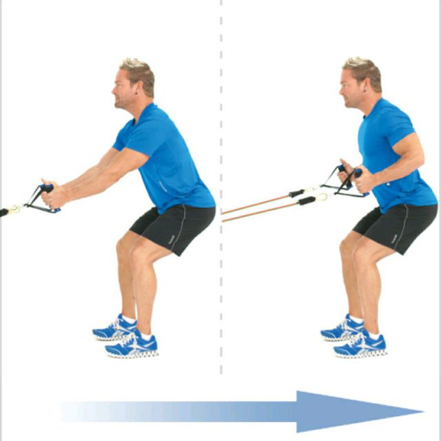 Squatted Back Row by Alex 🌊. - Exercise How-to - Skimble