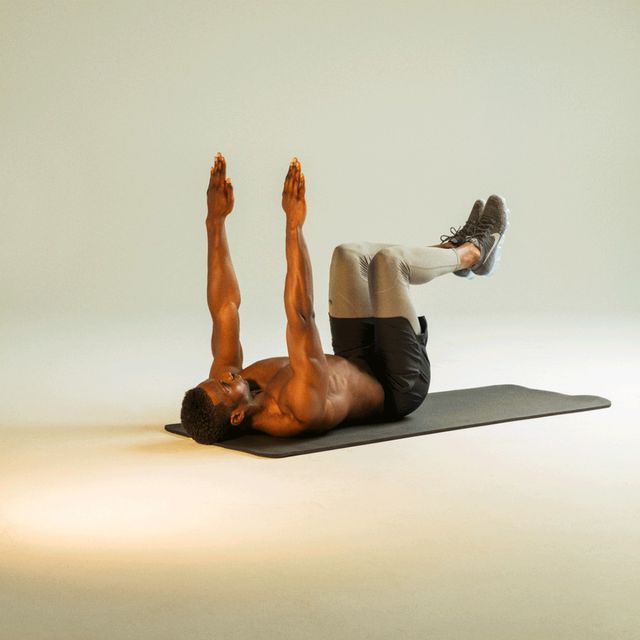 Dead Bug Crunches by Jen Row - Exercise How-to - Skimble