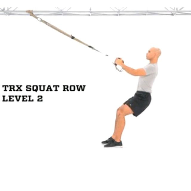 Trx Squat Row Level 2 by Alex 🌊. - Exercise How-to - Skimble