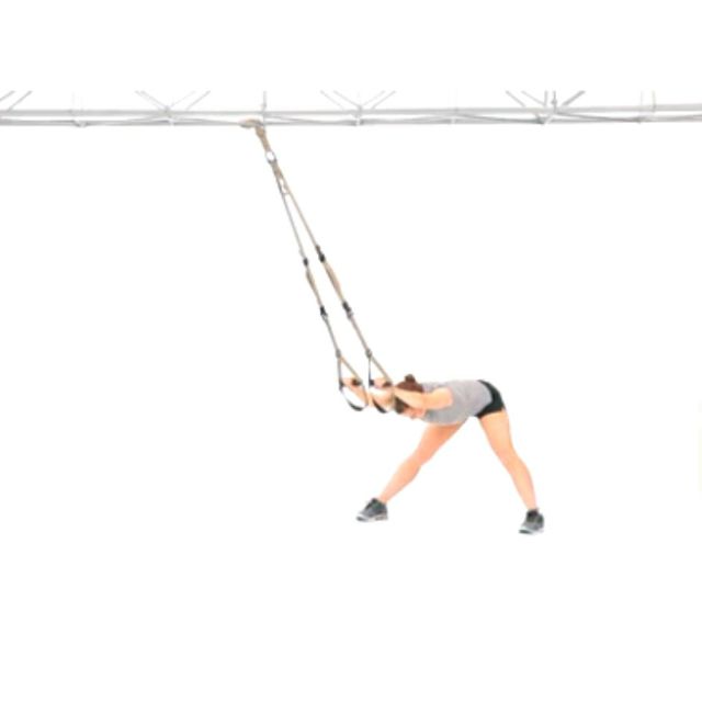 Trx Hip Hinge (Wide Stance) by Alex 🌊. - Exercise How-to - Skimble