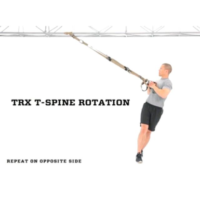 Trx T-Spine Rotation by Alex 🌊. - Exercise How-to - Skimble