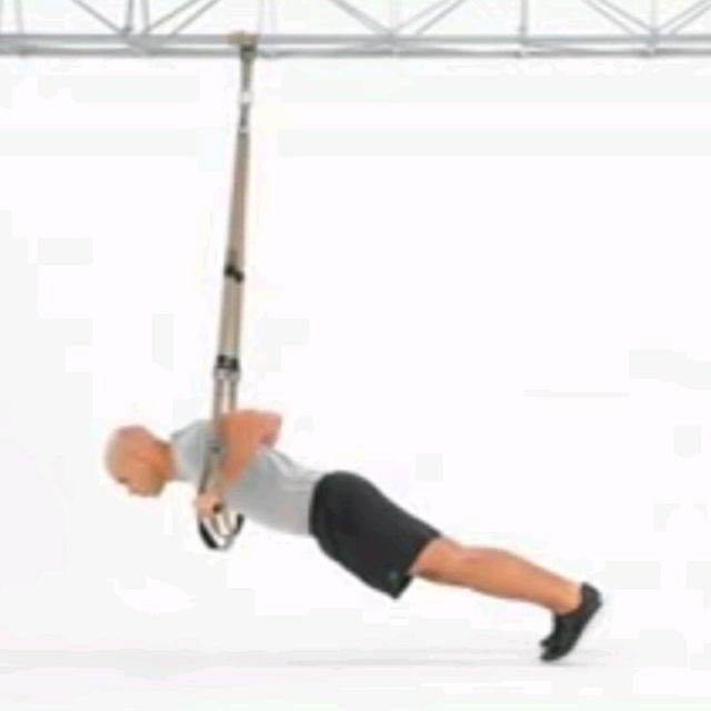 TRX Low Row To Chest Press Level 2 by Alex 🌊. - Exercise How-to - Skimble