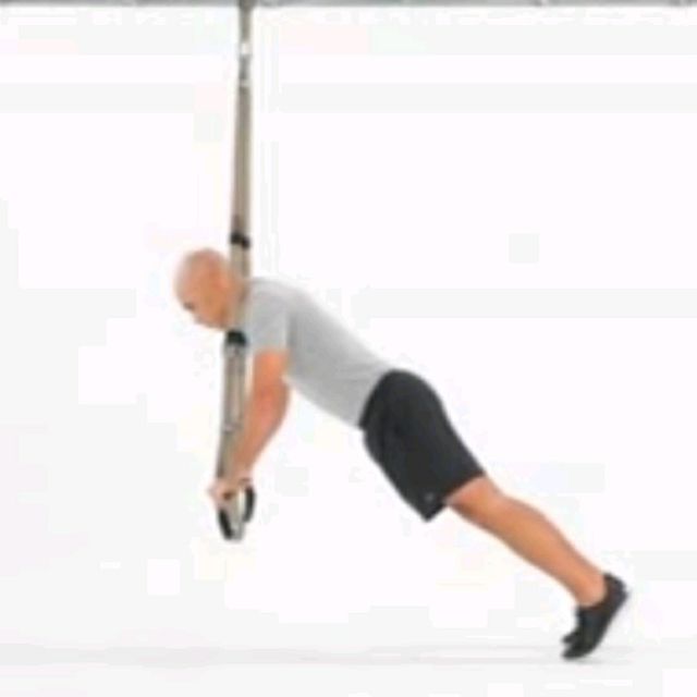 TRX Low Row To Chest Press Level 2 by Alex 🌊. - Exercise How-to - Skimble
