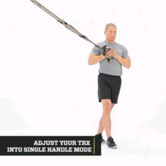 TRX Resisted Torso Rotation Lev 2 by Alex 🌊. - Exercise How-to - Skimble