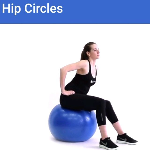 Hip circles by Tanya P - Exercise How-to - Skimble