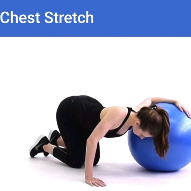 Chest stretch left by Tanya P - Exercise How-to - Skimble