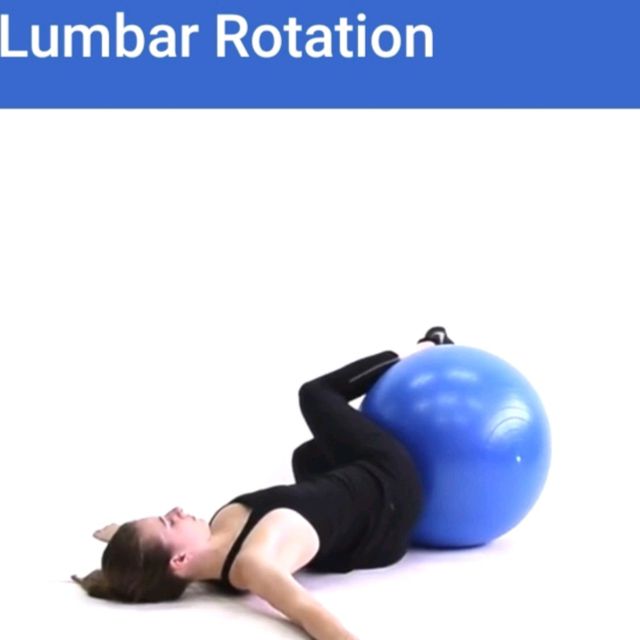 Lumbar rotation by Tanya P - Exercise How-to - Skimble