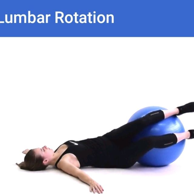 Lumbar rotation por Tanya P - Ejercicio Cómo hacerlo - Skimble