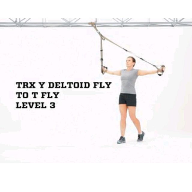 Trx Y Deltoid Fly To T Fly by Alex 🌊. - Exercise How-to - Skimble