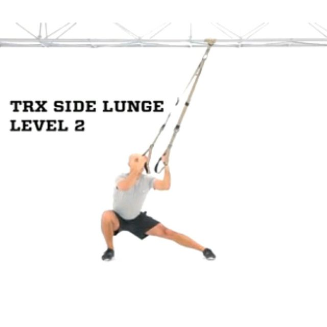 Trx Side Lunge Lev 2 by Alex 🌊. - Exercise How-to - Skimble