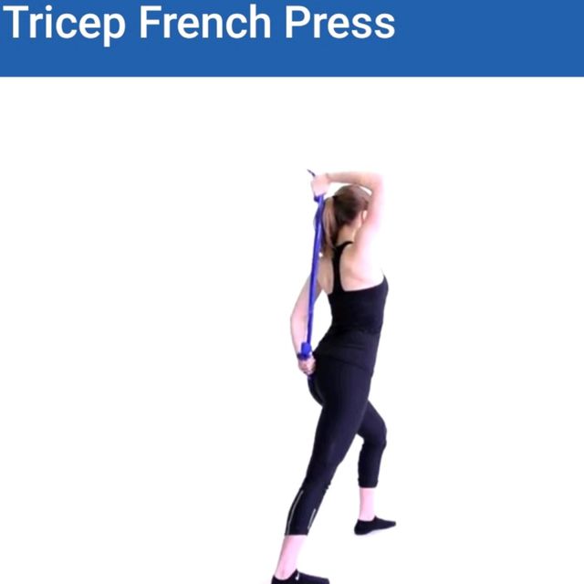 Tricep French press by Tanya P - Exercise How-to - Skimble