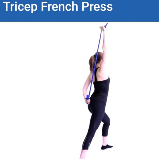 Tricep French press by Tanya P - Exercise How-to - Skimble