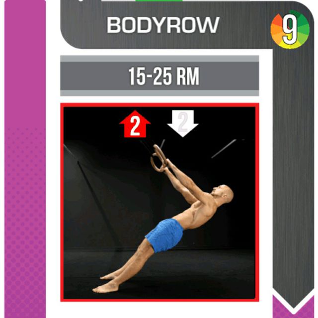 Body Row by Alex 🌊. - Exercise How-to - Skimble Workout Trainer