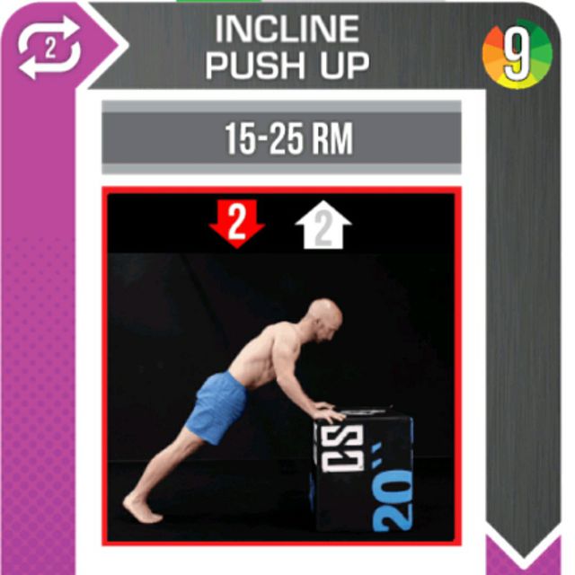 Incline Push Ups by Alex 🌊. - Exercise How-to - Skimble