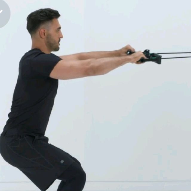 Reverse row with resistance tube by Tanya P - Exercise How-to - Skimble