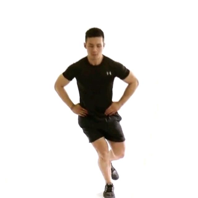 Single leg jumps by Tanya P - Exercise How-to - Skimble