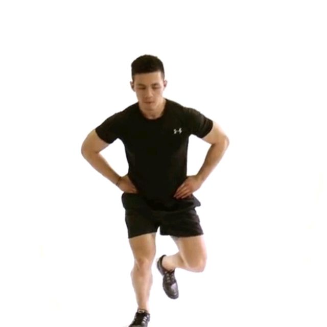 Single leg jumps by Tanya P - Exercise How-to - Skimble