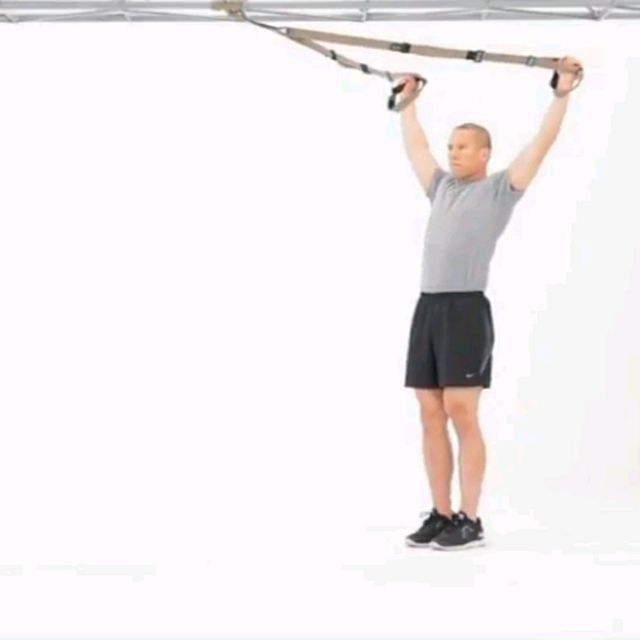 TRX Low Row To Biceps Curl To Y Fly by Alex 🌊. - Exercise How-to - Skimble