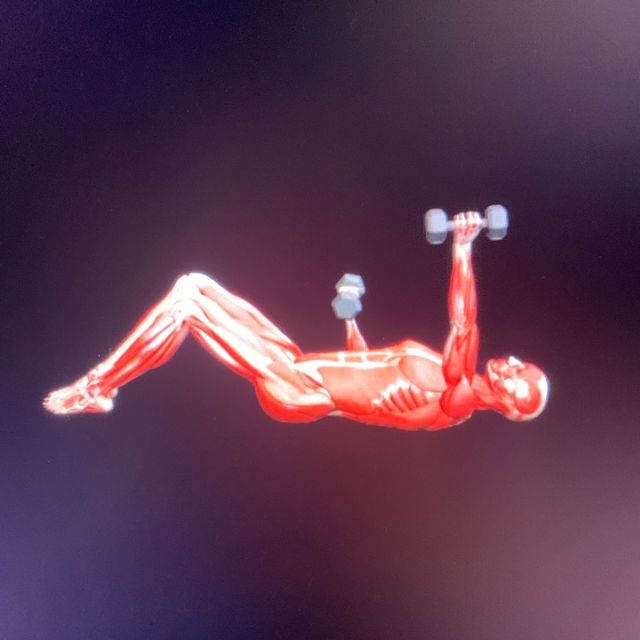 Dumbbell Crossover UnderHand by Ted Smith - Exercise How-to - Skimble