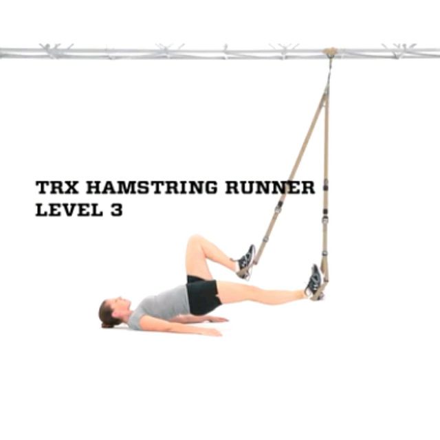 TRX Hamstring Runner (Lev 3) por Alex 🌊. - Ejercicio Cómo hacerlo - Skimble