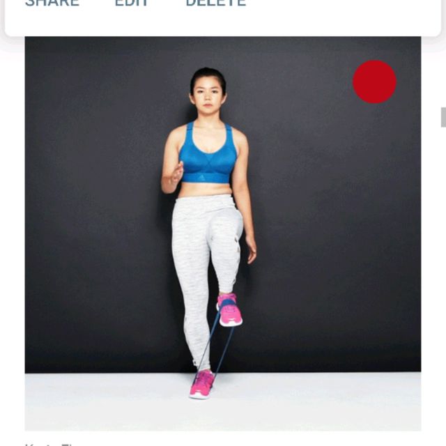 Banded Hip March by Laurie Douglas - Exercise How-to - Skimble