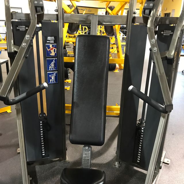 Chest Press Machine by Robert Clermont - Exercise How-to - Skimble