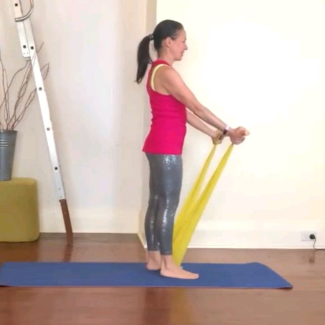 Squats and stick lifts (left) por Tanya P - Ejercicio Cómo hacerlo ...