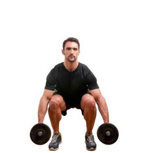 Dumbell Squat by Karen Mcm - Exercise How-to - Skimble