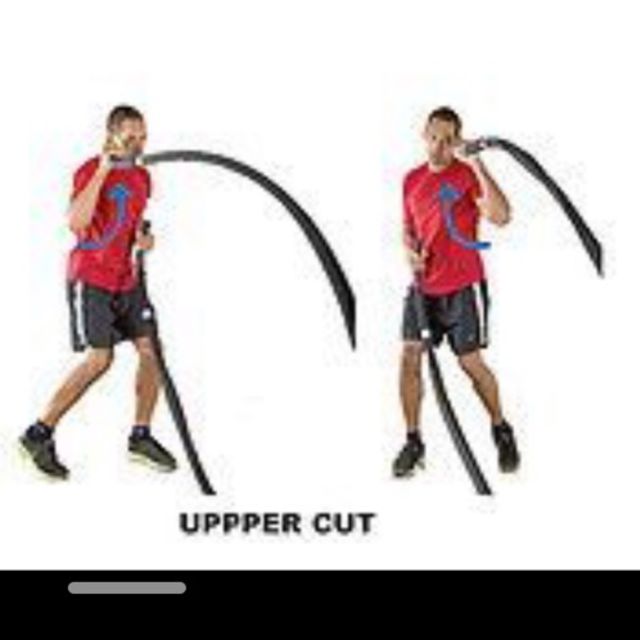Battle Rope Upper Cut by Remzi Ozcan - Exercise How-to - Skimble