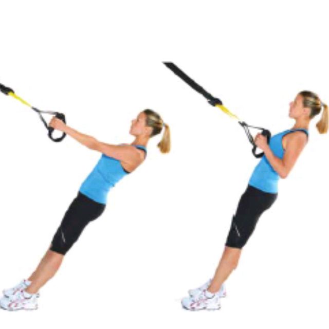 Trx Row by Blissed Out Baker -plant Based Chef - Exercise How-to - Skimble
