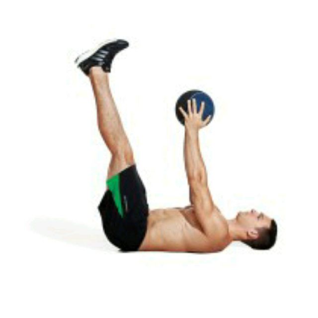 Touch Touch W/ Ball by Robert A. - Exercise How-to - Skimble