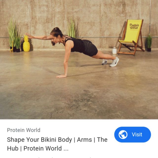 Push Up Front Reach by Blissed Out Baker -plant Based Chef - Exercise ...