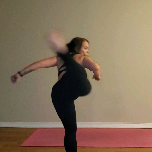 Wheel Kick - Right • Bandae Dollyo Chagi by Bernadette C. - Exercise ...