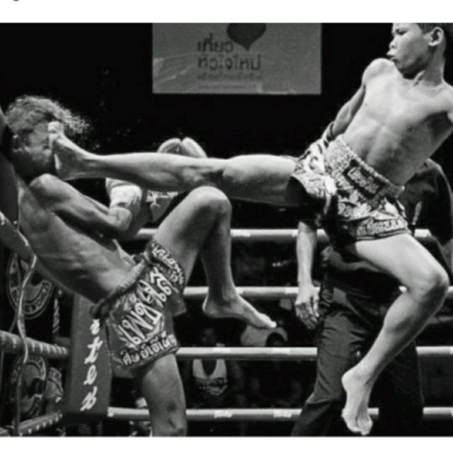 Jumping Push Kick or Foot Thrust - Kradot Thip by Bernadette C ...