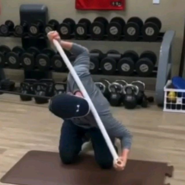 Bar assisted rotation by Tanya P - Exercise How-to - Skimble