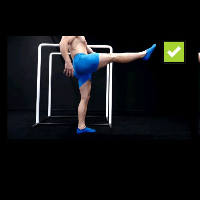Standing Leg Raise by Alex 🌊. - Exercise How-to - Skimble