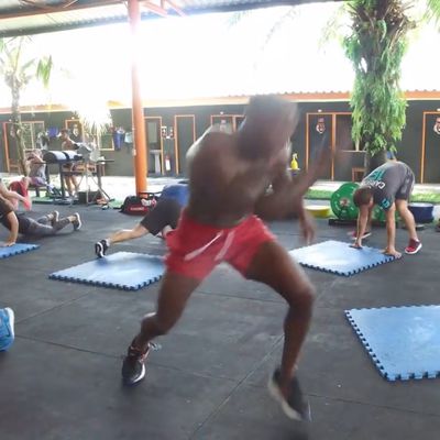 Bunny Hop Burpees by Ricky Spanish - Exercise How-to - Skimble