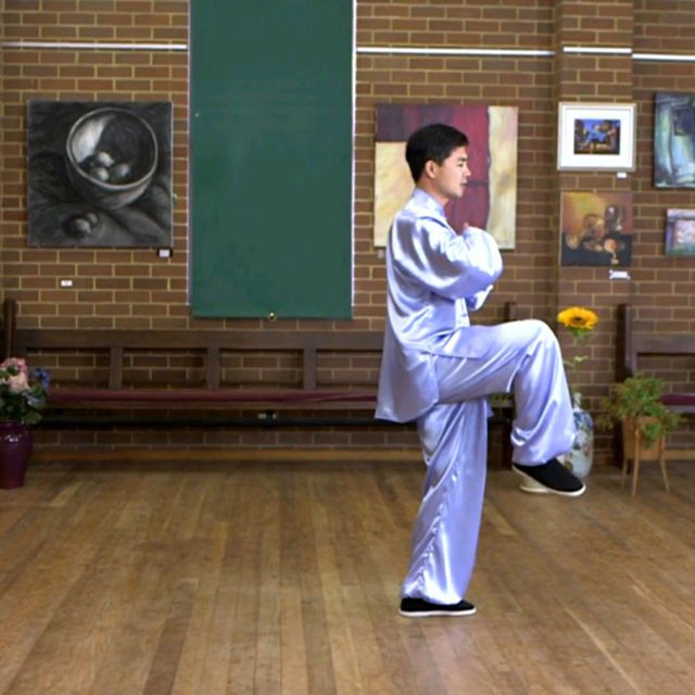 Kick with Right Heel - Form 13 by Bernadette C. - Exercise How-to - Skimble