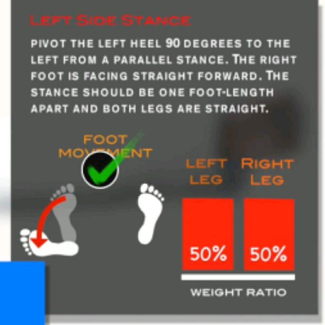 Left Side Stance • Wen Seogi by Bernadette C. - Exercise How-to - Skimble