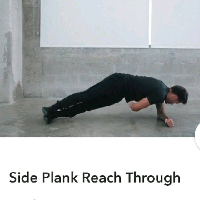 Side Plank Reach Through by Fernando Torres - Ejercicio Cómo hacerlo ...