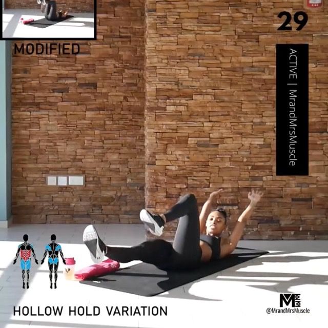 Hollow Hold Variation by J D. - Exercise How-to - Skimble